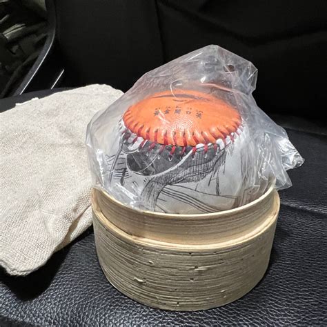 中華職棒 統一獅 X 中華一番 聯名紀念棒球 黃金開口笑 陳傑憲 林安可 蘇智傑 蝦皮購物