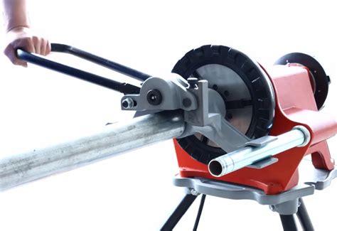 Hongli Split Type Roll Grooving Machine 6 Steel Pipes Tunnel Making