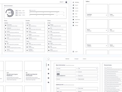 the ultimate dashboard ux wireframes — wireframe kits on ui8