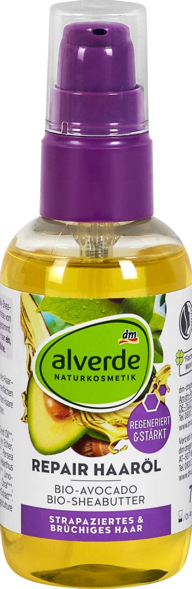 Alverde NATURKOSMETIK REPAIR Ulje Za Kosu 75 Ml Povoljna Online