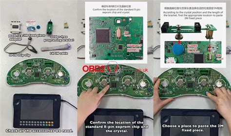 How To Use Yanhua Digimaster 3 Mem Icp Solder Free Adapter By