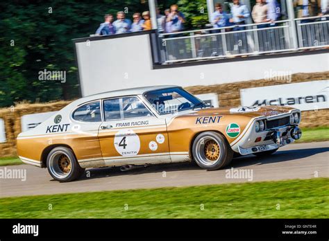 1972 Ford Capri Rs2600 European Touring Car With Driver Jochen Mass