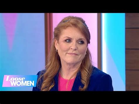 Duchess Sarah Ferguson Reveals Her Naughty Hen Night Experience With Princess Diana Loose