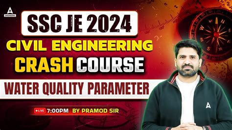 Ssc Je 2024 Crash Course Ssc Je Civil Engineering Water Quality