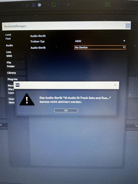 Trouble With New Audio Interface Rableton Trouble With New Audio Interface Rableton