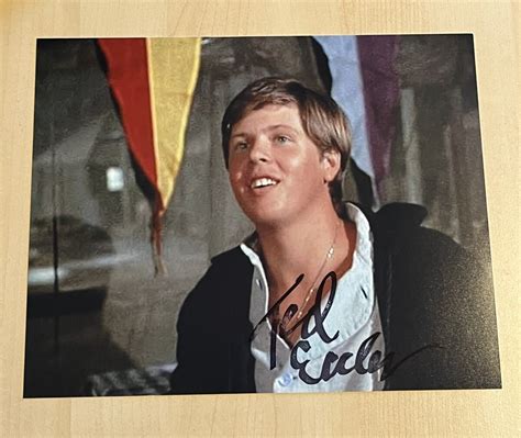 Teddy Eccles Hand Signed 8x10 Photo Actor Autographed Mash Tv Star Rare