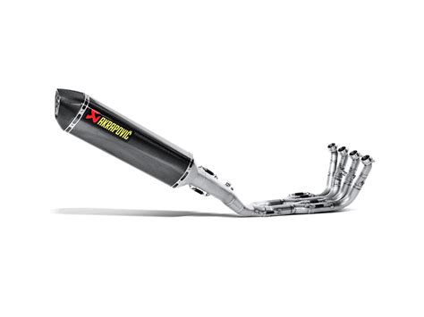 Akrapovic Racing Carbon Fiber With Carbon Fiber End Cap Exhaust System