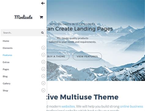 Multipurpose Website Templates How To Manage Header Layouts Template