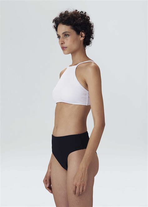 Biquini Cropped Crisp Bicolor