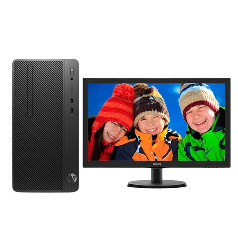 惠普hp 288g4 台式机电脑租赁【g4900 8g 256g Ssd 核显 飞利浦203v5lsb2 20英寸显示器】 笔记本电脑租赁平台 租赁办公台式机电脑 免押金电脑设备租赁 专业的