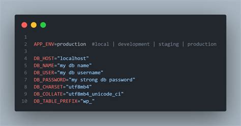 Maximizing Your Wordpress Sites Security How To Add Env Without