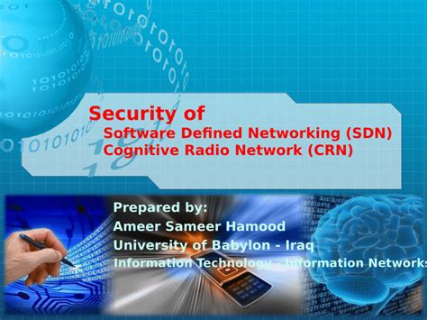 Pdf Security Of Software Defined Network Sdn And Cognitive Radio Network Crn