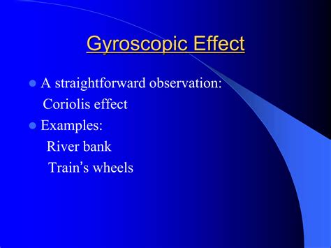 Gyroscopic Ppt