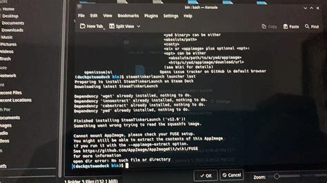 Cannot Mount Yad Appimage Issue Sonic Kk Steamtinkerlaunch