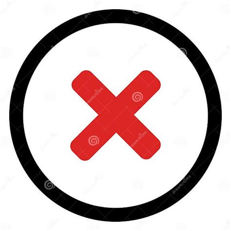 Wrong Marks Cross Marks Rejected Disapproved No False Not Ok Wrong Choices Task