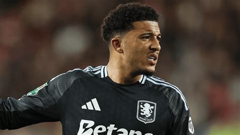 Aston Villa Fans Deliver Instant Verdict On Jadon Sanchos Club Debut