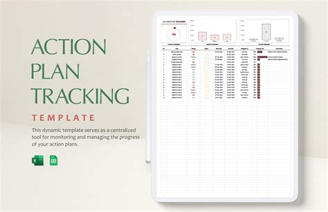 Action Tracker Template in Excel, Google Sheets - Download | Template.net