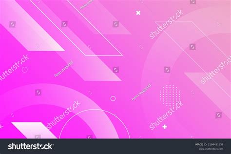 Pink Abstract Geometric Background Vector Illustration Stock Vector Royalty Free
