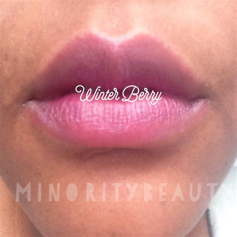 Lipstick Winter Berry By Island Beauty Minoritybeauty