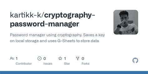 Github Kartikk Kcryptography Password Manager Password Manager
