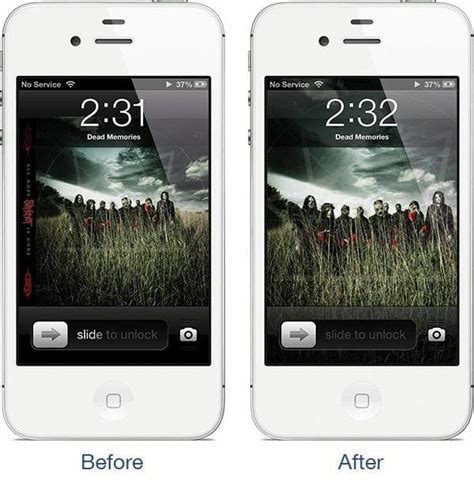 How To Enabledisplay Full Screen Album Art On Ios Lock Screen