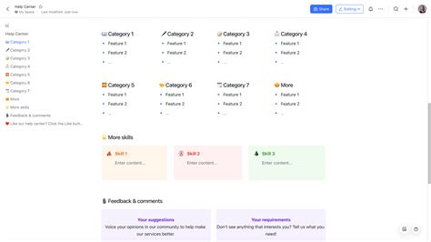 Help Center Template Lark Templates