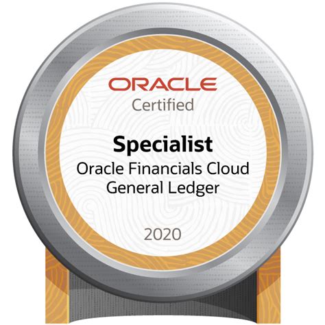 Oracle Financials Cloud General Ledger 2020 Certified Implementation