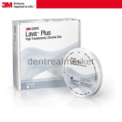 Dentrealmarket Solventum 3m Lava Plus Zirkon Block 98s Cad Cam