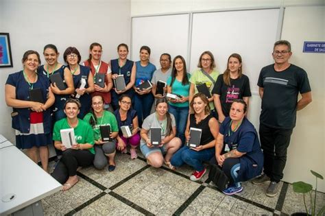 Agentes Comunitárias De Saúde De Nova Prata Recebem Novos Equipamentos