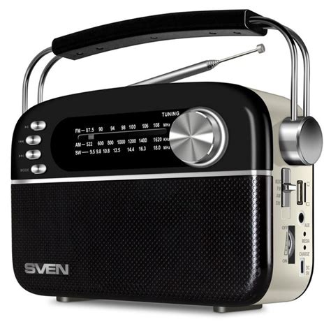 Радиоприемник Sven SRP-505 черный купить на OZON по низкой цене ...
