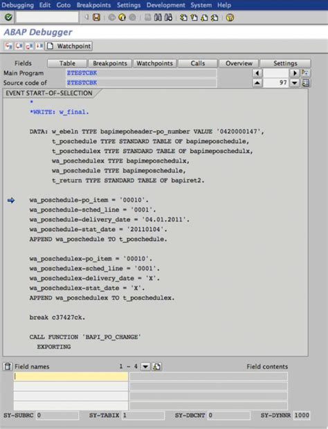 Sap Debugging For Functional Consultants Saptutorials In