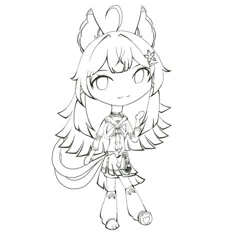 Chibi Kirara Lineart Fandom