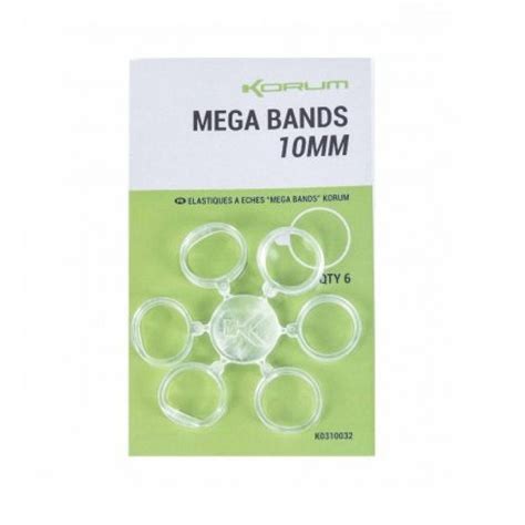 Колечки силиконовые KORUM Mega Bands для фидерной рыбалки купить с ...
