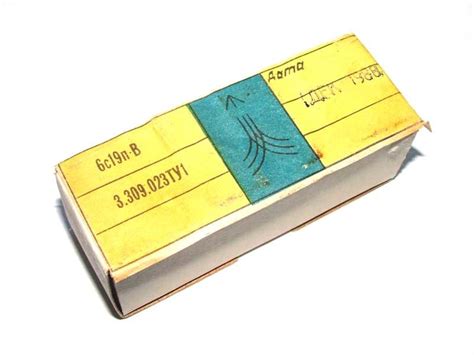 6С19П B 6s19p V Hf Cheap Vacuum Tubes Prices