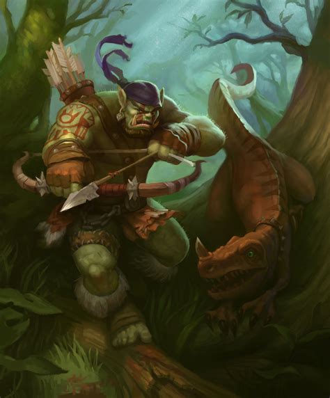 Orc Hunter Wow Art Orc Hunter Wow Art