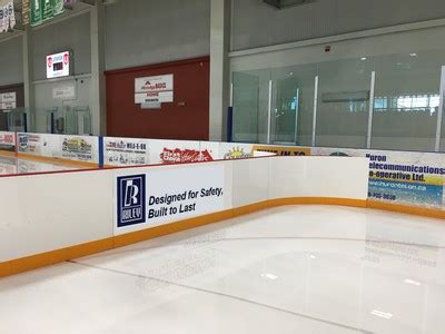 Rink Divider System Tech Ice