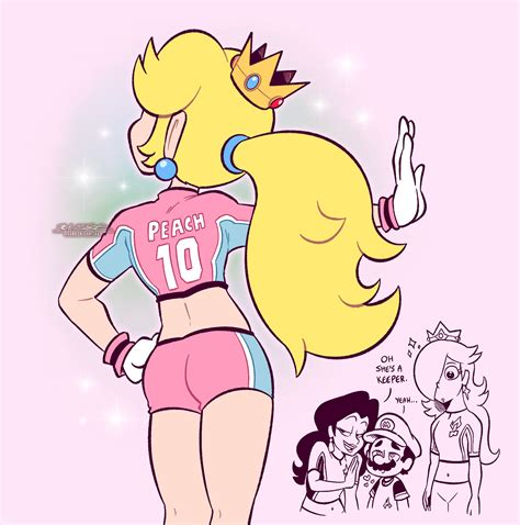 Princess Peach Mario Rosalina Pauline And Striker Peach Mario And