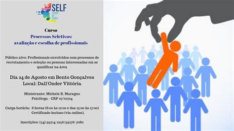 Curso Processos Seletivos Avaliação E Escolha De Profissionais Sympla