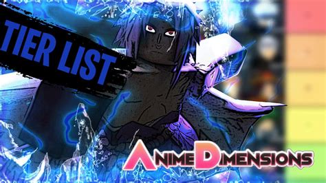 UPDATED OFFICIAL ANIME DIMENSIONS TIER LIST Best Characters In