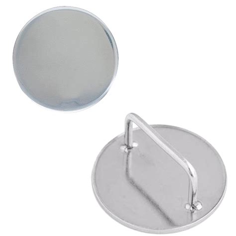 Bridle Harness Loop Concho Rosette Stainless Steel 2 Pack Hill
