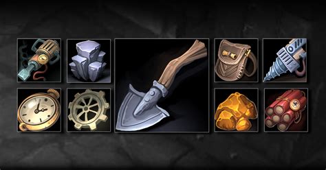 Dwarven Mining Icons 2d Icons Unity Asset Store
