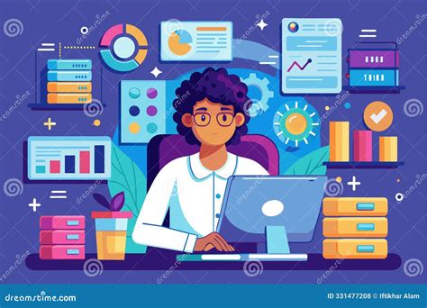 Data Engineer Vs Data Scientist Vs Data Analyst Vector 215101768