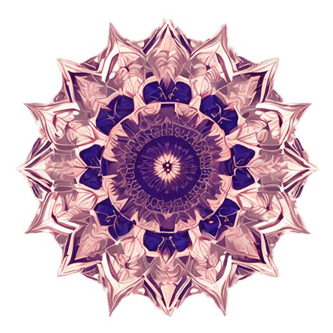 Rose Gold Mandala Illustration · Creative Fabrica