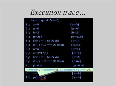 ppt program slicing mark weiser and precise dynamic slicing