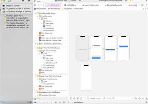 Xcode Shows Blank Screen When Running App General Discussion