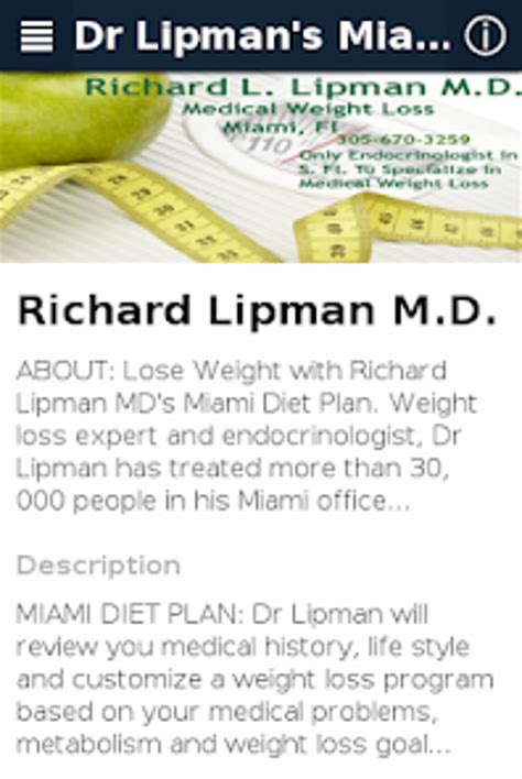 Miami Diet Plan สำหรับ Android ดาวน์โหลด