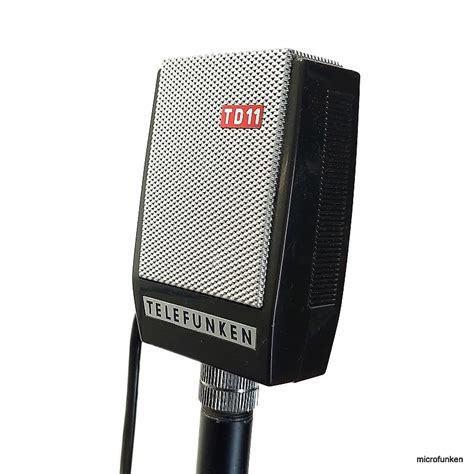 Telefunken Td11 60s Vintage Dynamic Microphone Xlr Reverb