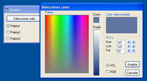 Crear Paleta De Color Degradada