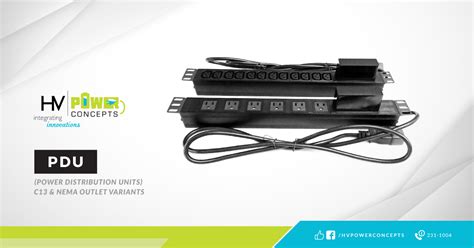 Hv Power Concepts Power Distribution Units Pdus — Last Few Stocks