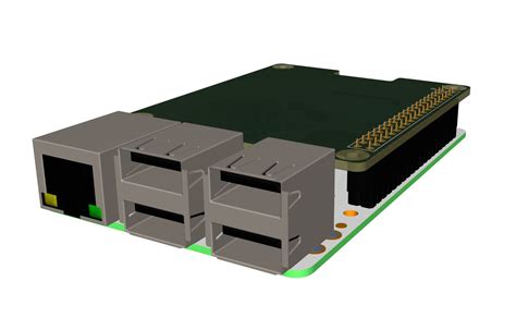 Raspberry Pi 2 3 4 Hat 40p Design Template Voor Kicad 6 Domoticx